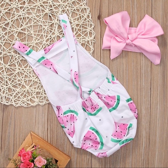 One Pieces | Chloe Watermelon Summer Romper | Poshmark